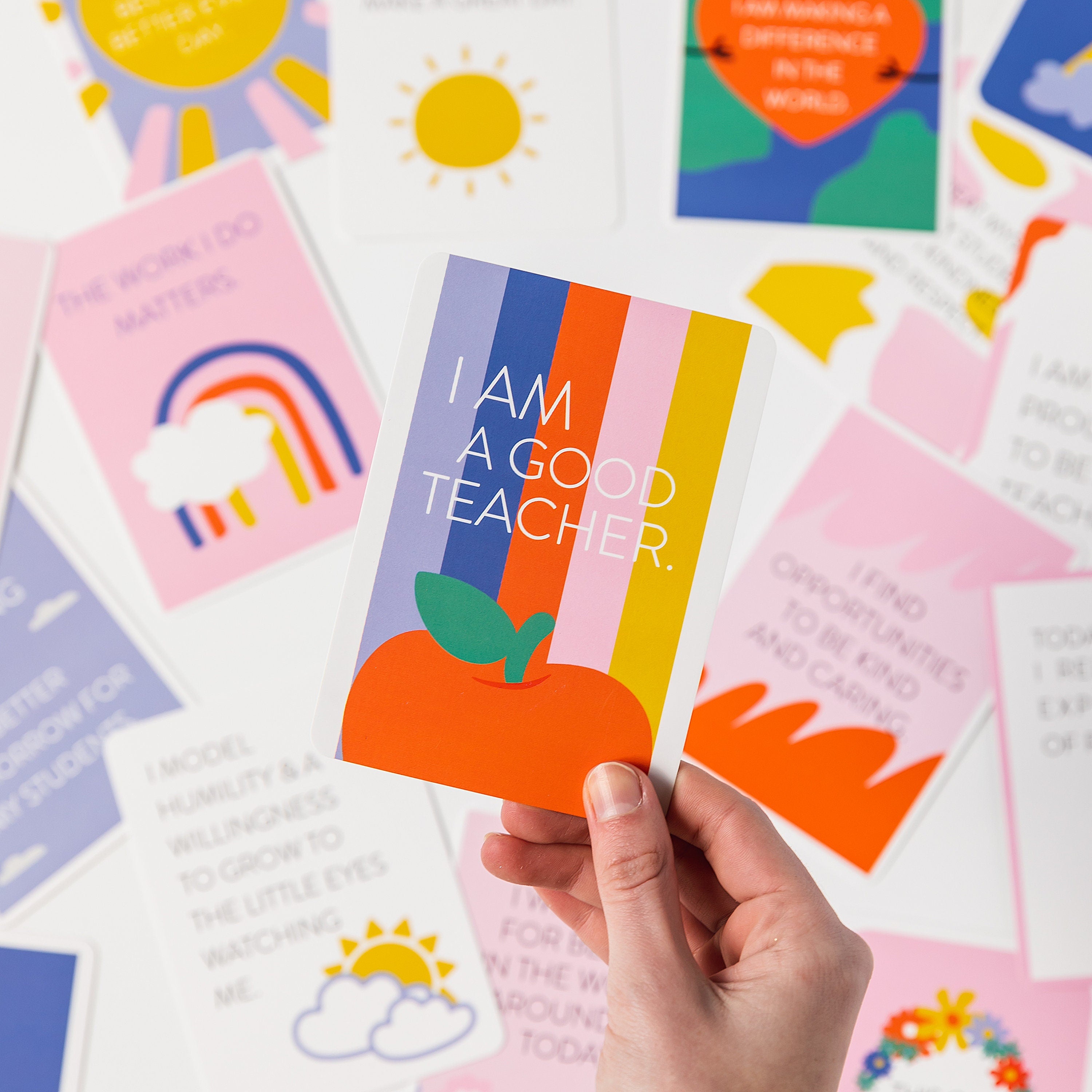 Teacher Affirmation Cards – Succulent Kreations